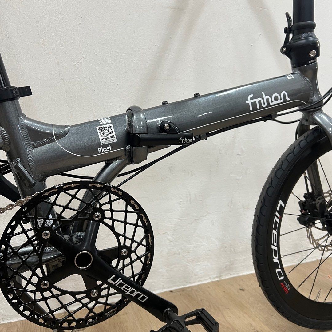 Fnhon blast foldable bike litepro shimano folding bicycle gust crius ...