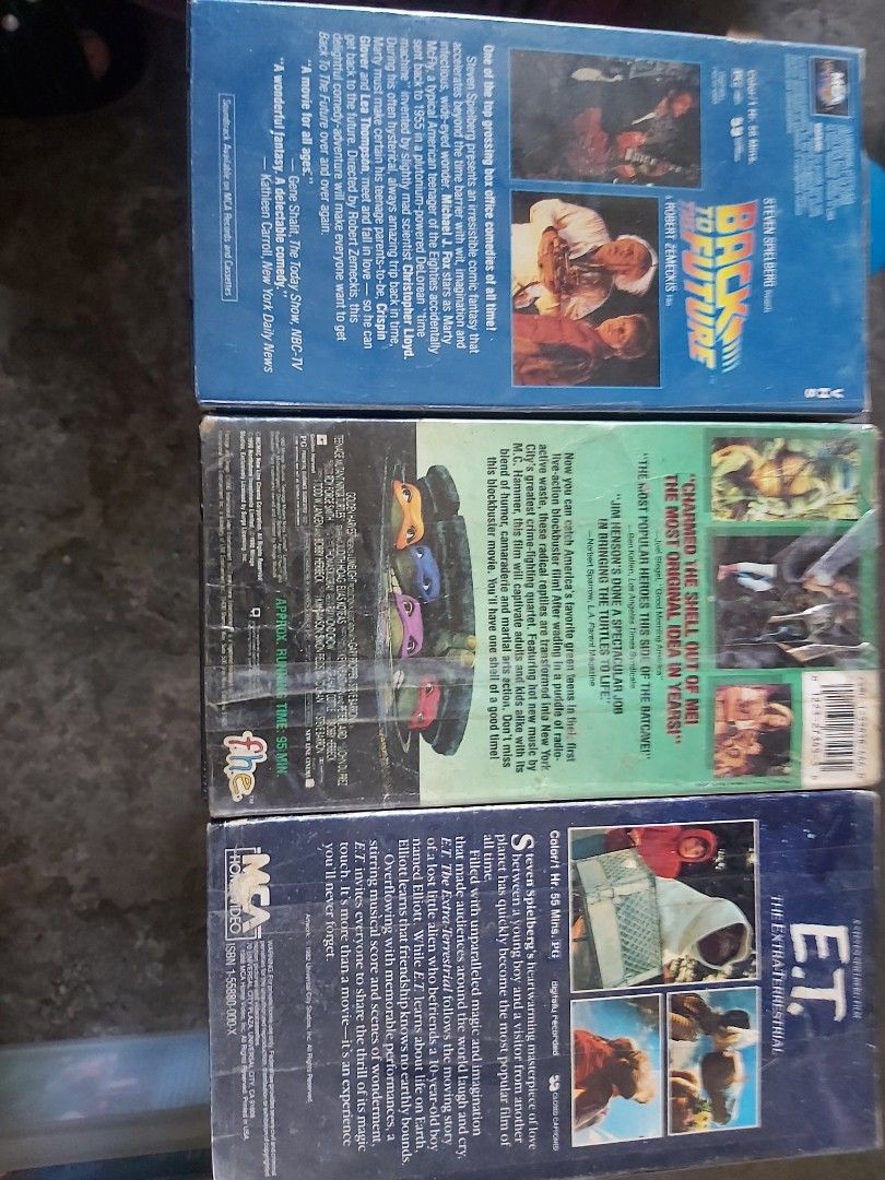 FOR SALE 86 PCS VHS TAPE on Carousell