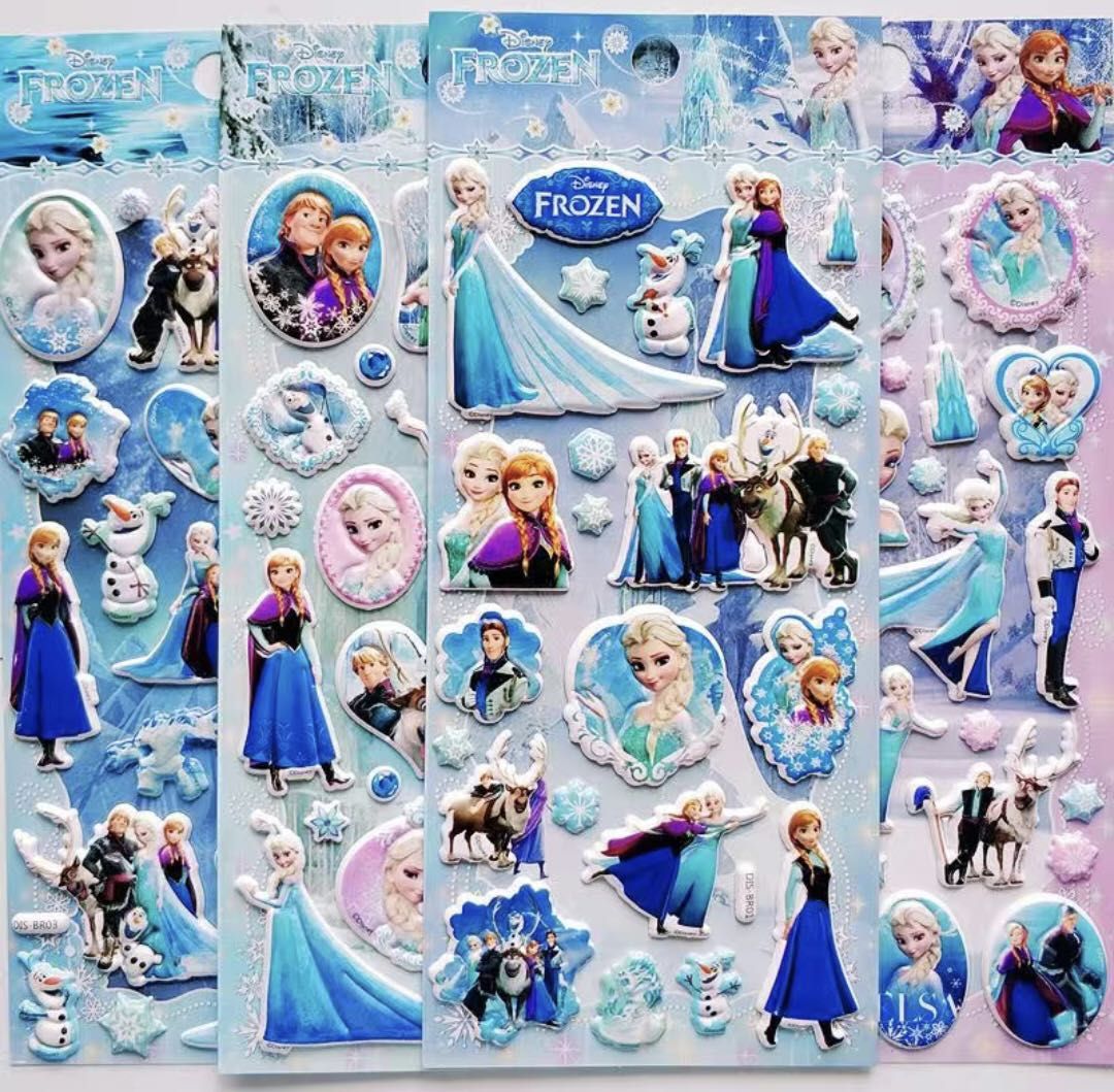 frozen elsa stickers $3, Hobbies & Toys, Stationery & Craft, Handmade ...