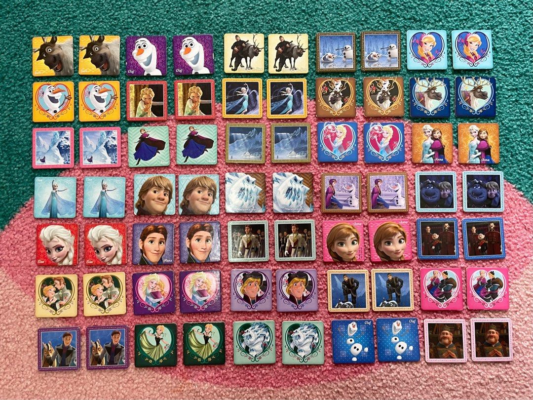 Frozen Matching Game, Babies & Kids, Infant Playtime on Carousell