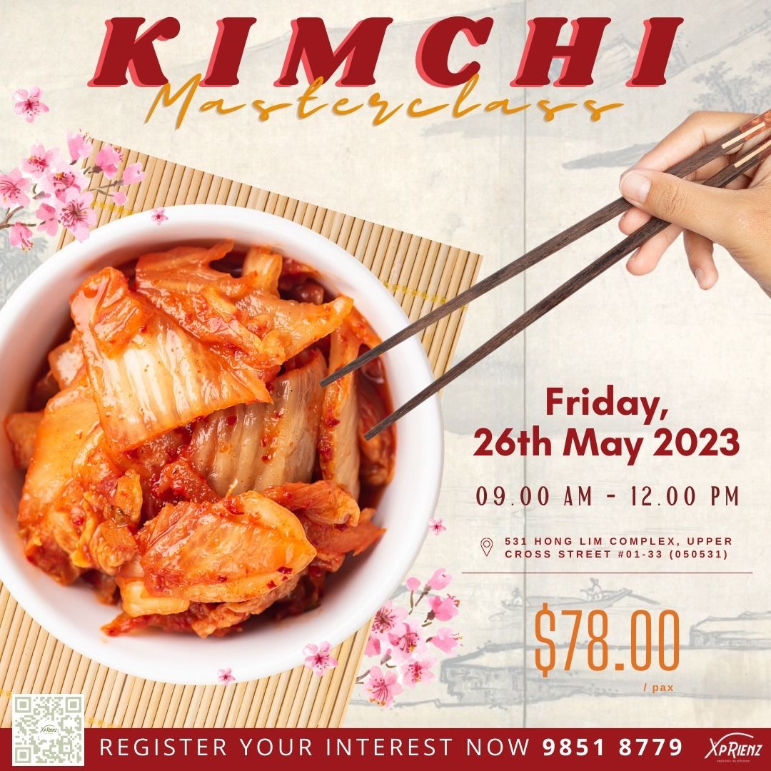 Fun 1 Day Traditional Kimchi Masterclass, Food & Drinks, Other Food ...