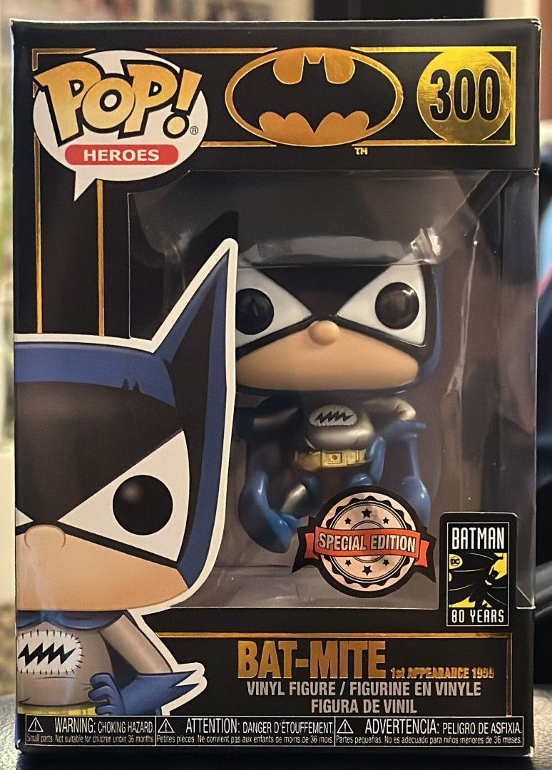 Funko Pop 300 BAT-MITE, Hobbies & Toys, Toys & Games on Carousell
