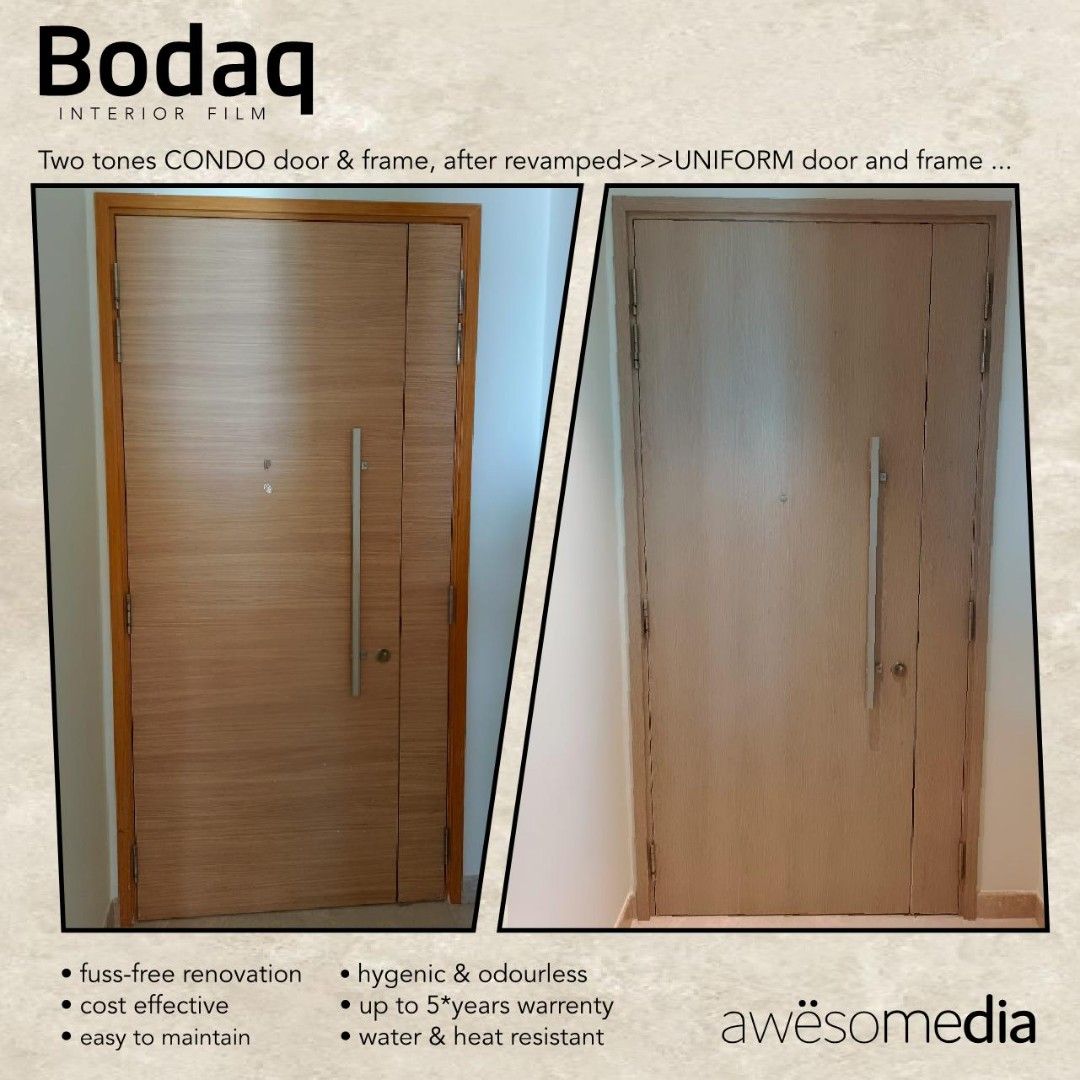 Furniture and Door Relamination/ Wrap / Rewrap for Door, kitchen ...