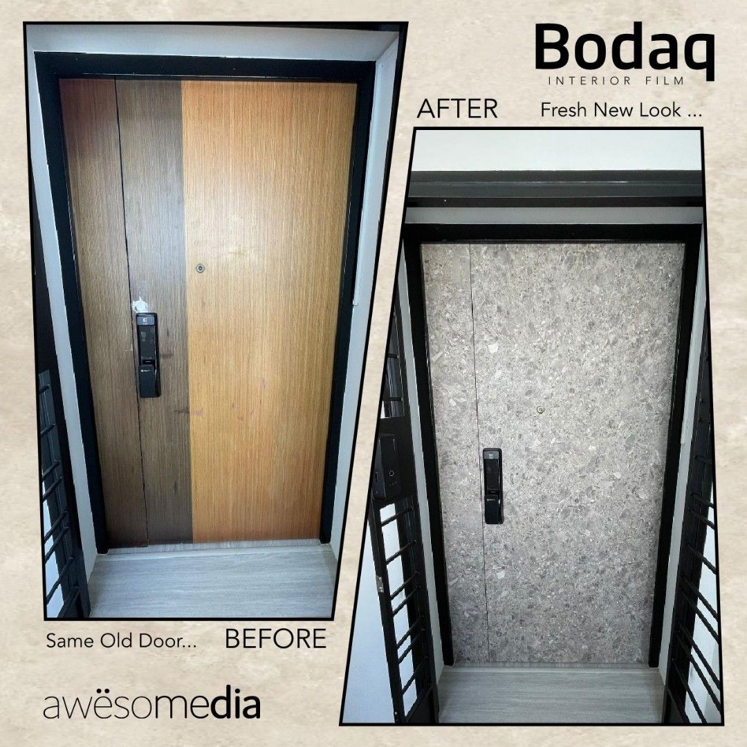 Furniture and Door Relamination/ Wrap / Rewrap for Door, kitchen ...