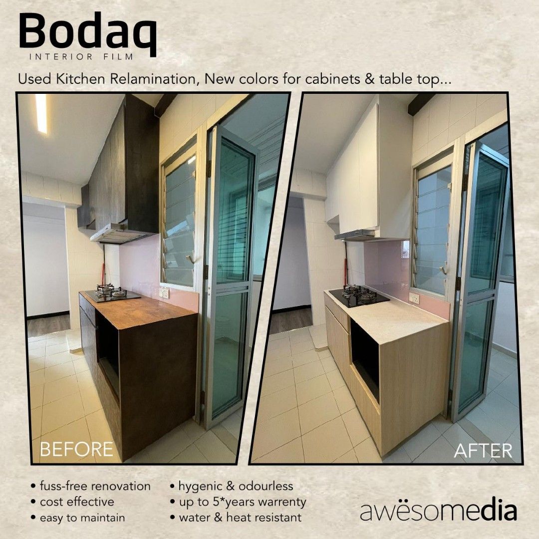 Furniture and Door Relamination/ Wrap / Rewrap for Door, kitchen ...