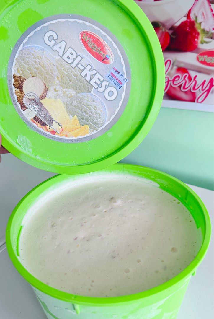 Gabi Keso ice cream, Food & Drinks, Chilled & Frozen Food on Carousell