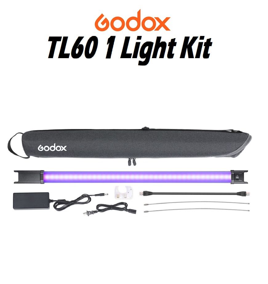 Godox TL60 Pavo Tube Light RGB Color Photography Light Handheld Light Stick with APP Remote ...