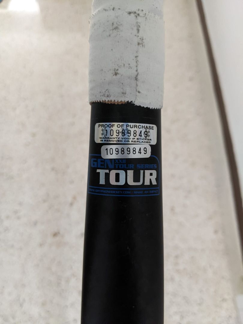 Gryphon Gen XXII Pro Tour 100% Carbon Hockey Stick (Deuce -II) (37.5 ...