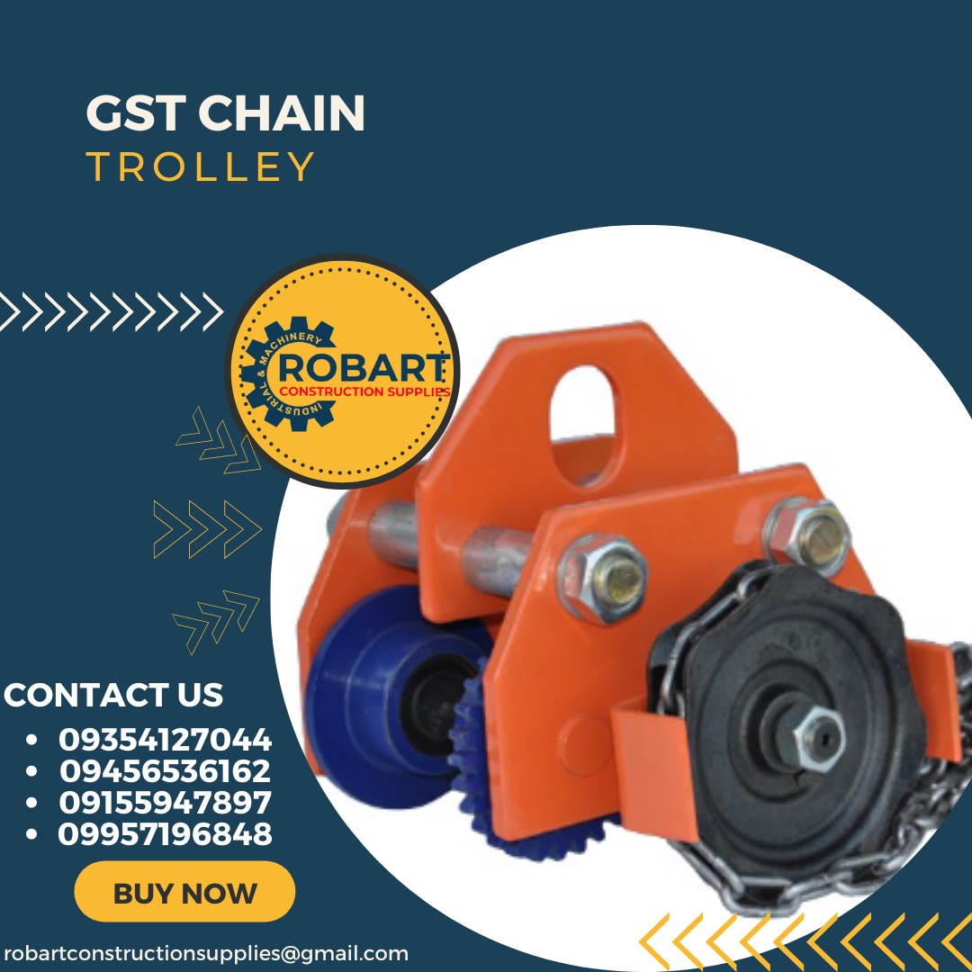 GST CHAIN TROLLEY, Commercial & Industrial, Construction Tools ...