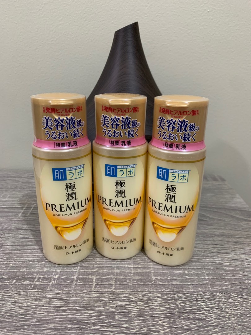 HADA LABO Premium Face Lotion, Beauty & Personal Care, Face, Face Care ...