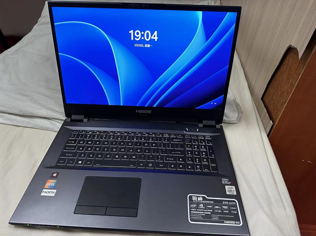 HASEE G10-CU7PF, Computers & Tech, Laptops & Notebooks on Carousell