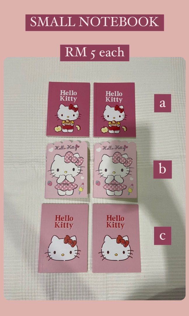 Hello Kitty Notebook, Hobbies & Toys, Stationery & Craft, Stationery ...