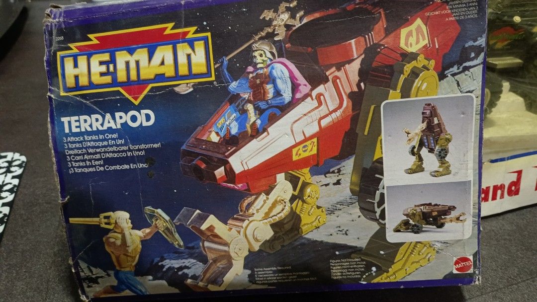 HE-MAN TERRAPOD, Hobbies & Toys, Toys & Games on Carousell