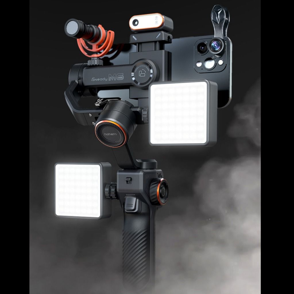 Hohem iSteady M6 / M6 Kit with AI Sensor Smartphone Gimbal Stabilizer Viral Tiktok, Photography ...