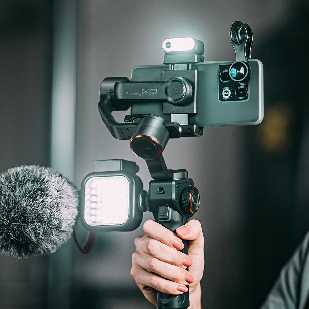 Hohem iSteady M6 / M6 Kit with AI Sensor Smartphone Gimbal Stabilizer Viral Tiktok, Photography ...