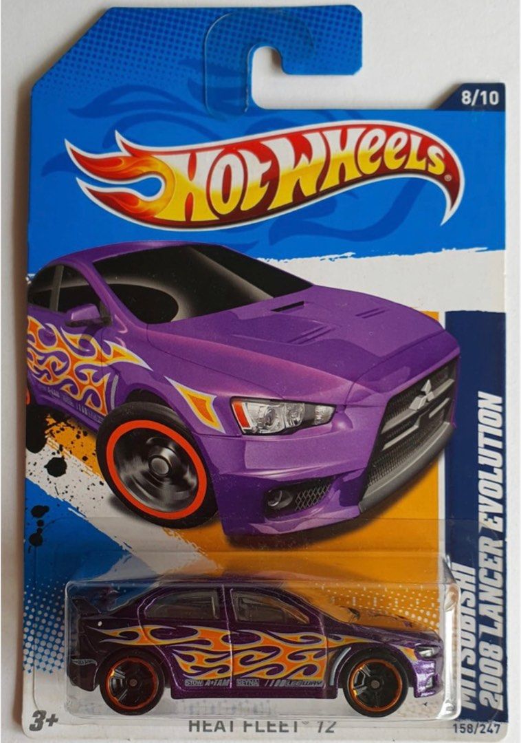 Hot Wheels Lancer Evolution Set, Hobbies & Toys, Toys & Games on Carousell
