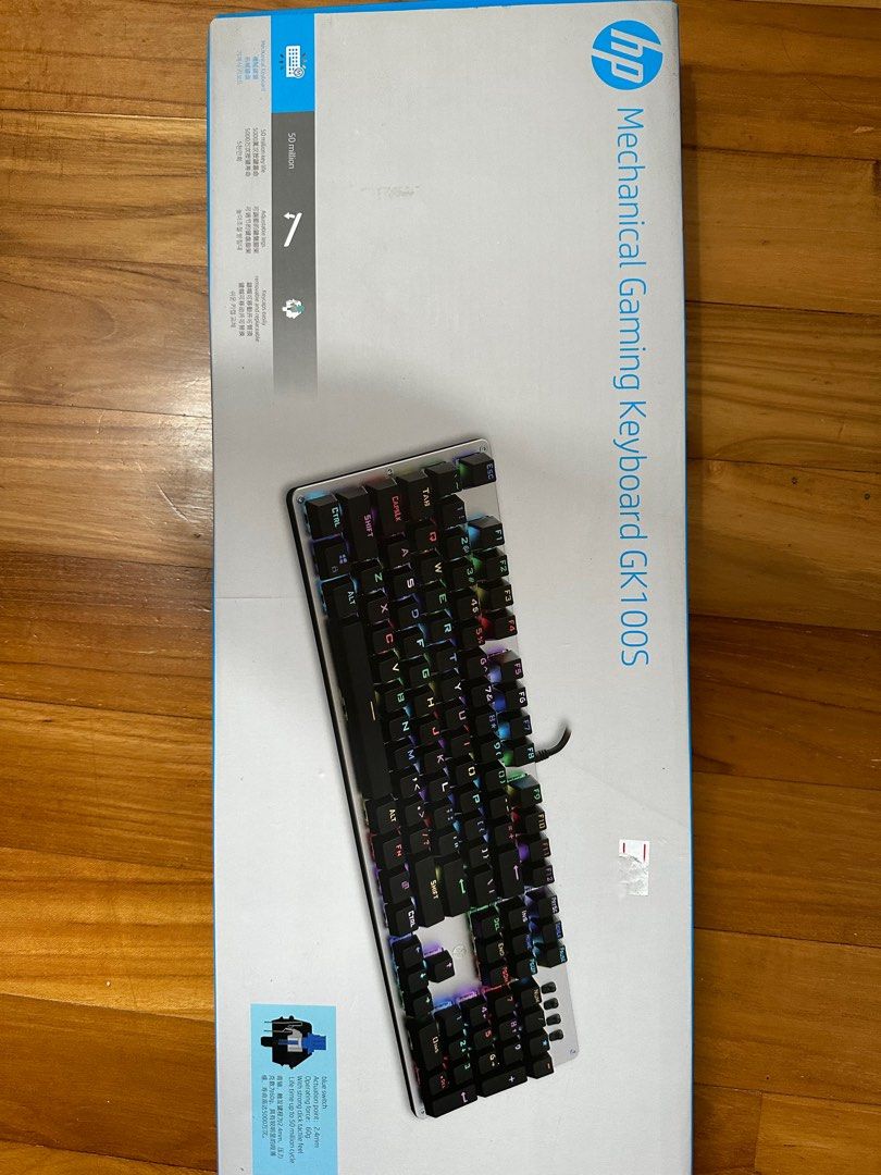 HP Mechanical Keyboard GK100S, Computers & Tech, Parts & Accessories ...