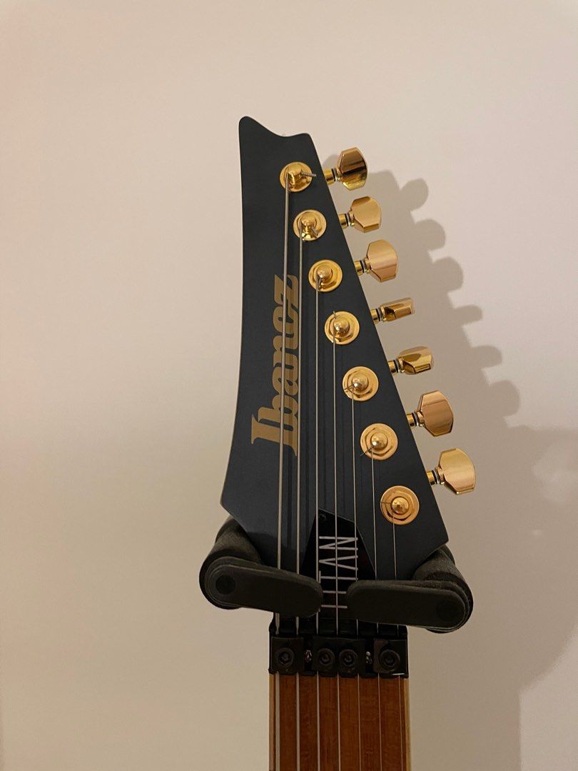 Ibanez JBM27 "TITAN" 7-string guitar + free accessories, 興趣及遊戲, 音樂、樂器 ...