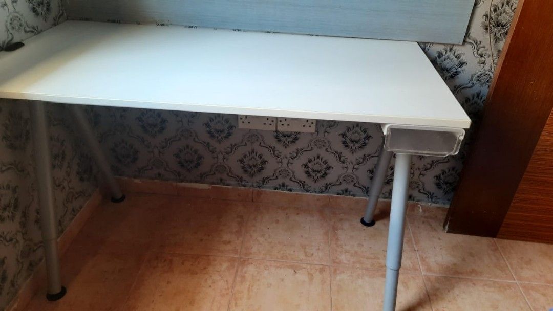 IKEA Study Table,Office Table, Furniture & Home Living, Furniture ...