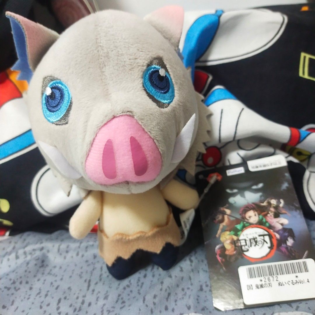 Inosuke Plush|Demon Slayer, Hobbies & Toys, Toys & Games on Carousell