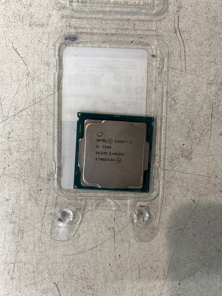 Intel i5-7500. 7 gen processor, Computers & Tech, Parts & Accessories ...