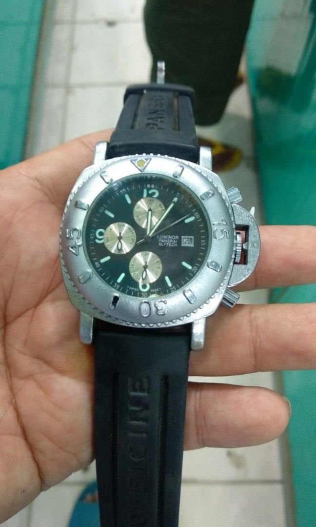 jam tangan paneraii automatic chronograph jam sport jam klasik jam ...