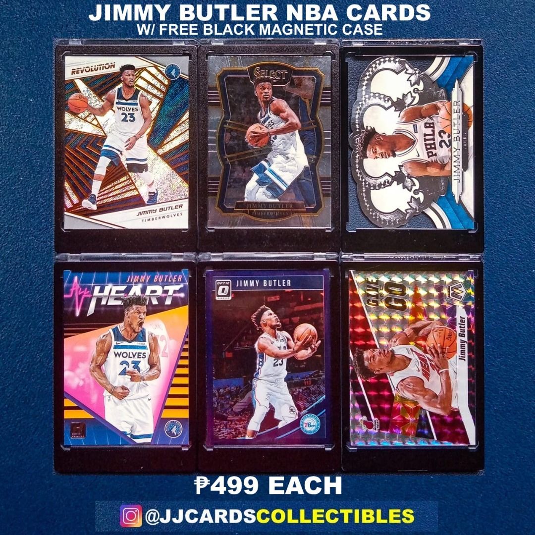 Jimmy Butler Revolution, Select, Crown, Heart, Optic & Mosaic NBA Cards ...