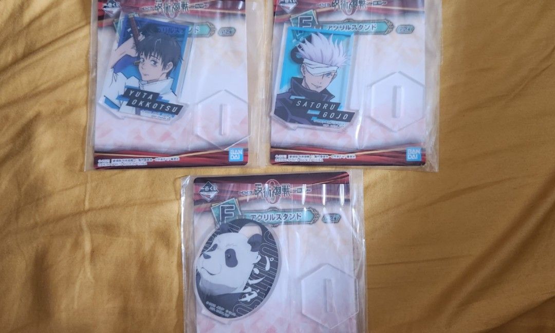 JJK 0 & JJK - Gojo Satoru, Panda, Aoi, Toge and Yuta, Hobbies & Toys ...