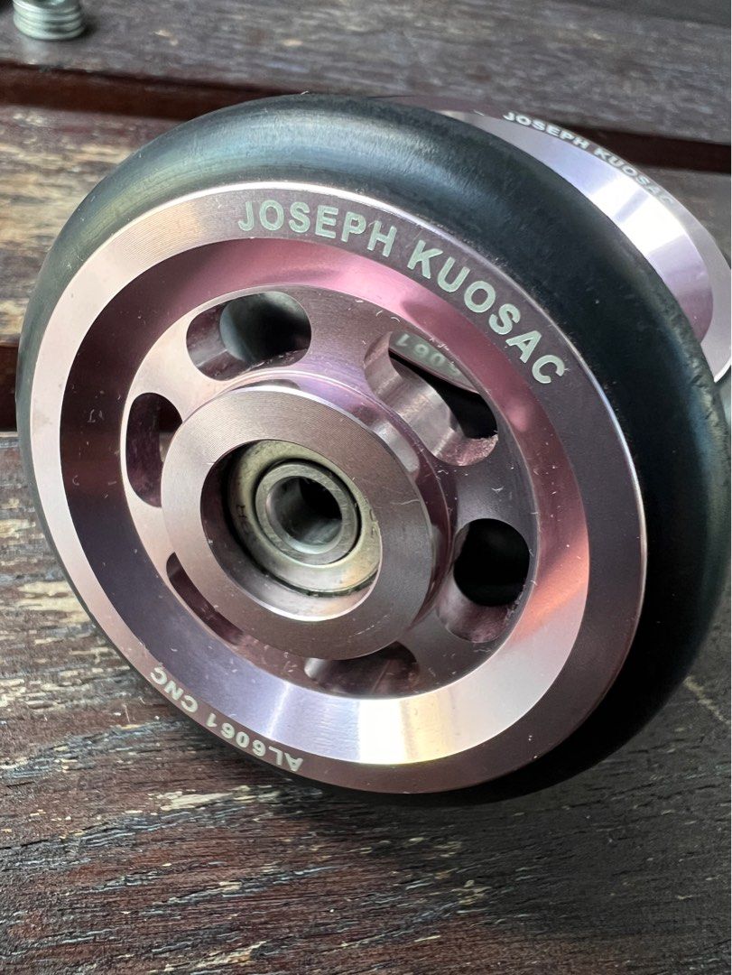 Joseph Kuosac 60mm Pink Ribbon-Brompton, Sports Equipment, Bicycles & Parts, Parts & Accessories ...