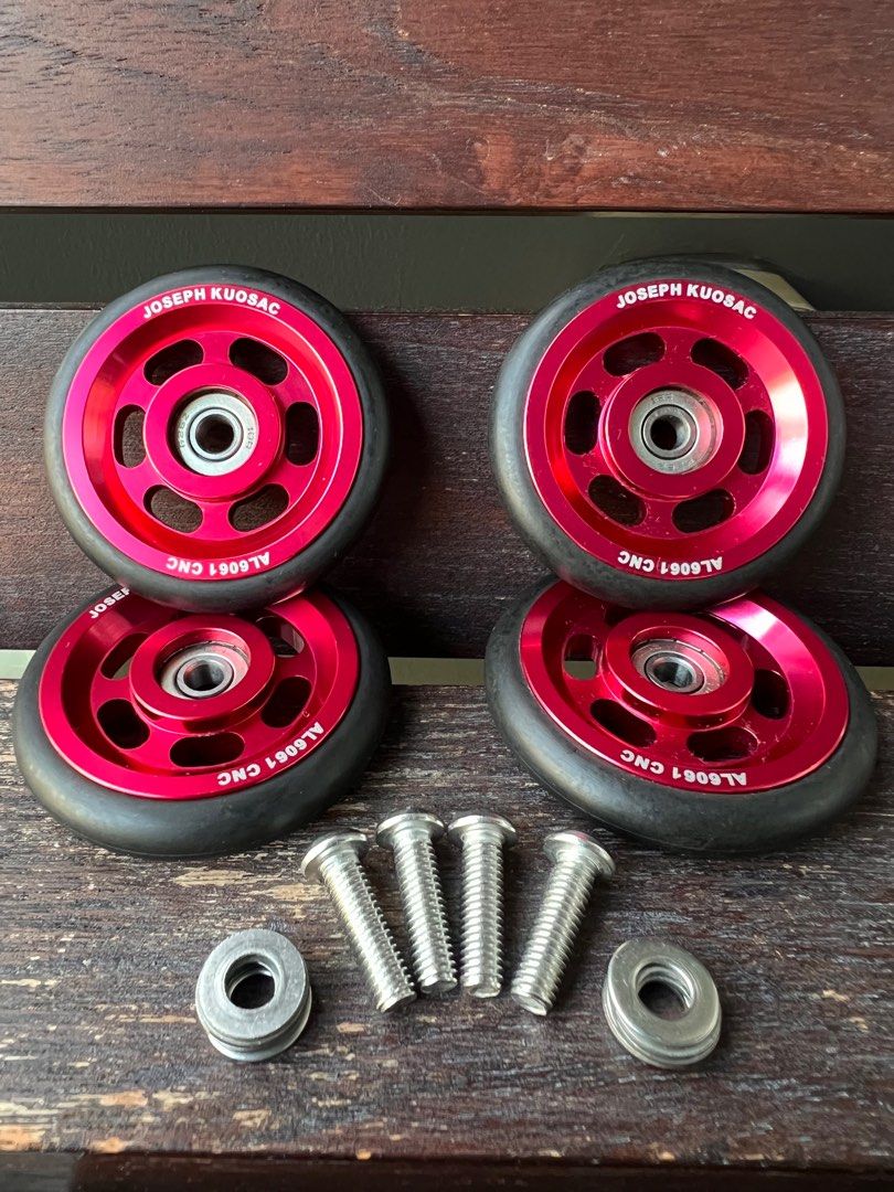 Joseph Kuosac 60mm Red Ezwheels-Brompton, Sports Equipment, Bicycles ...