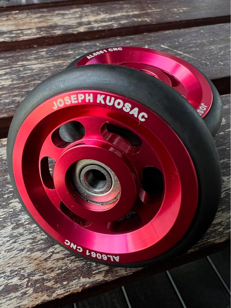 Joseph Kuosac 60mm Red Ezwheels-Brompton, Sports Equipment, Bicycles ...