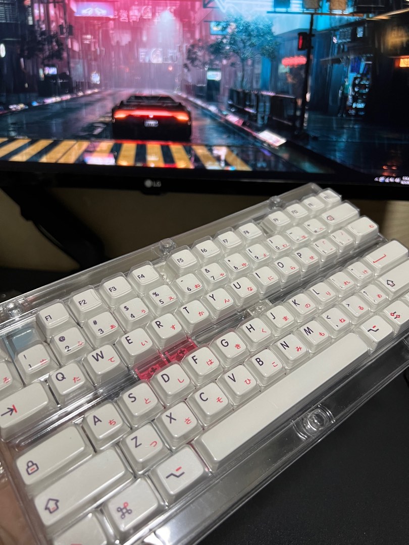 Keycaps XDA White Kon Momo Clones, Computers & Tech, Parts ...