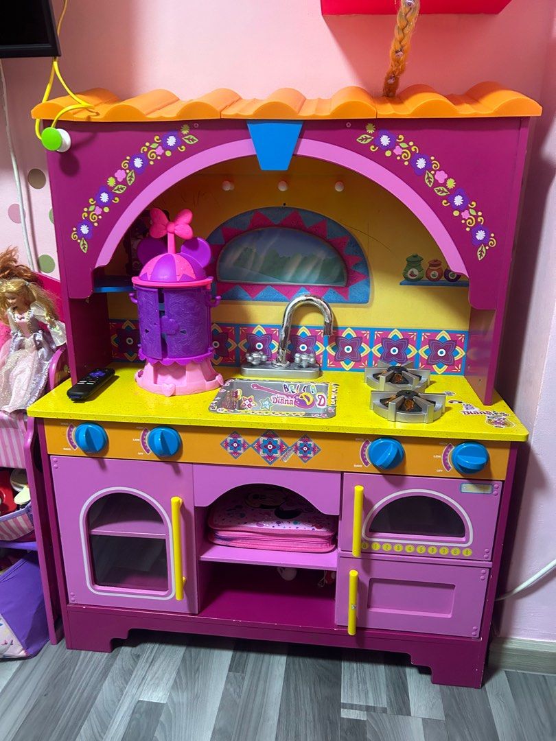 Kidkraft Dora the Explorer Kitchen, Hobbies & Toys, Toys & Games on ...
