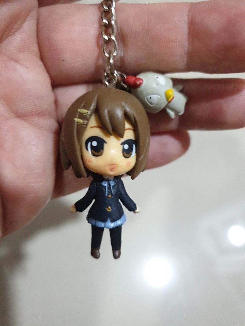 K-ON! - Hirasawa Yui mini figure keychain, Hobbies & Toys, Toys & Games ...