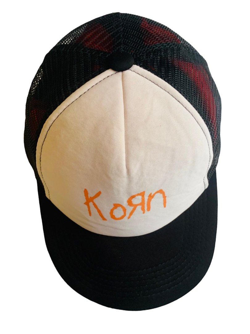 Korn Custom Hand Print, Men's Fashion, Watches & Accessories, Cap ...