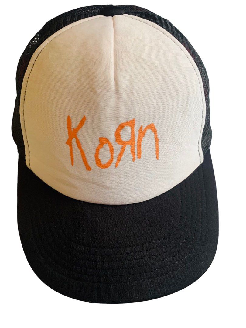 Korn Custom Hand Print, Men's Fashion, Watches & Accessories, Cap ...