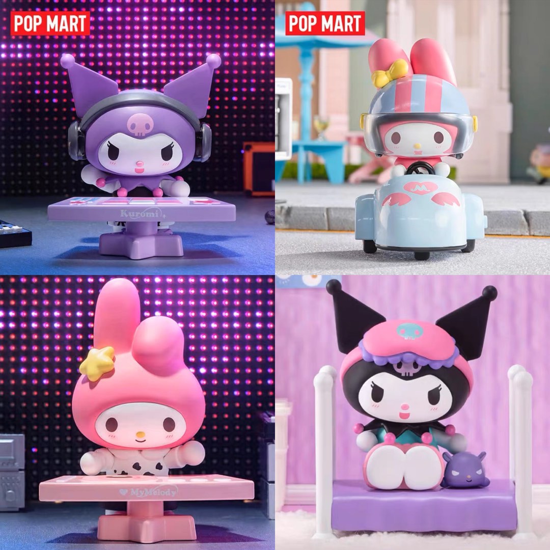 Popmart Kuromi And My Melody Sanrio Sweet Besties Series Full Set Porn Sex Picture
