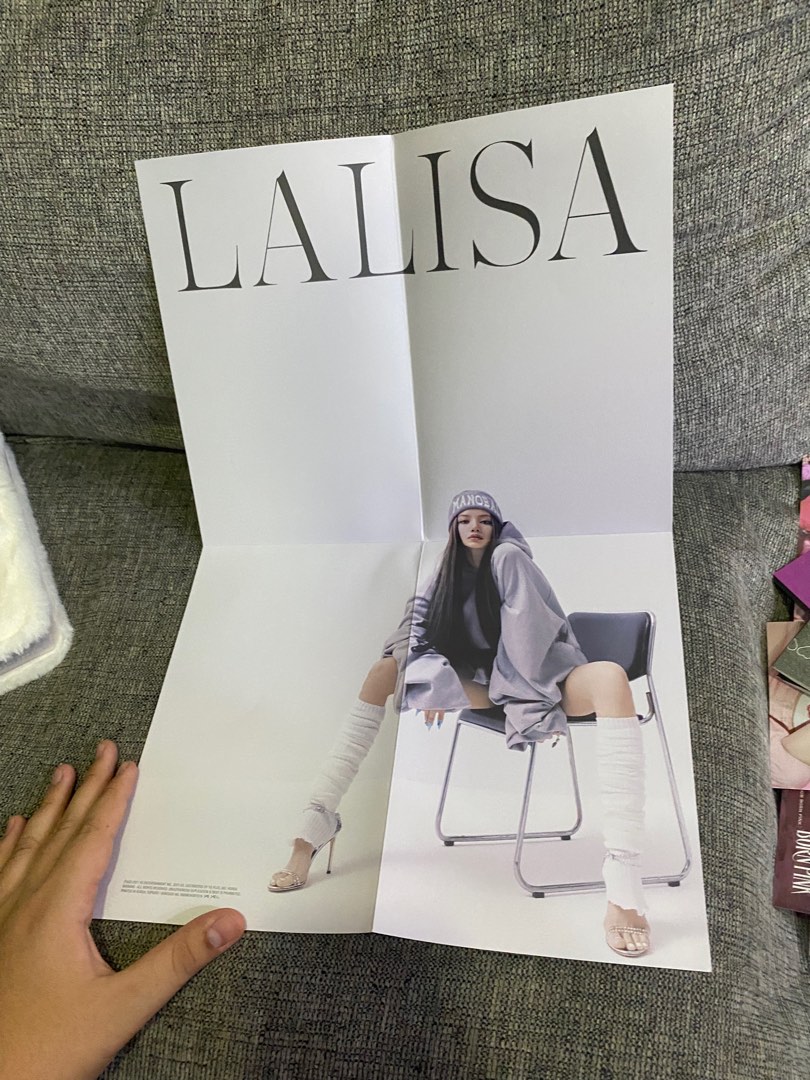 Lalisa poster, Hobbies & Toys, Memorabilia & Collectibles, K-Wave on ...