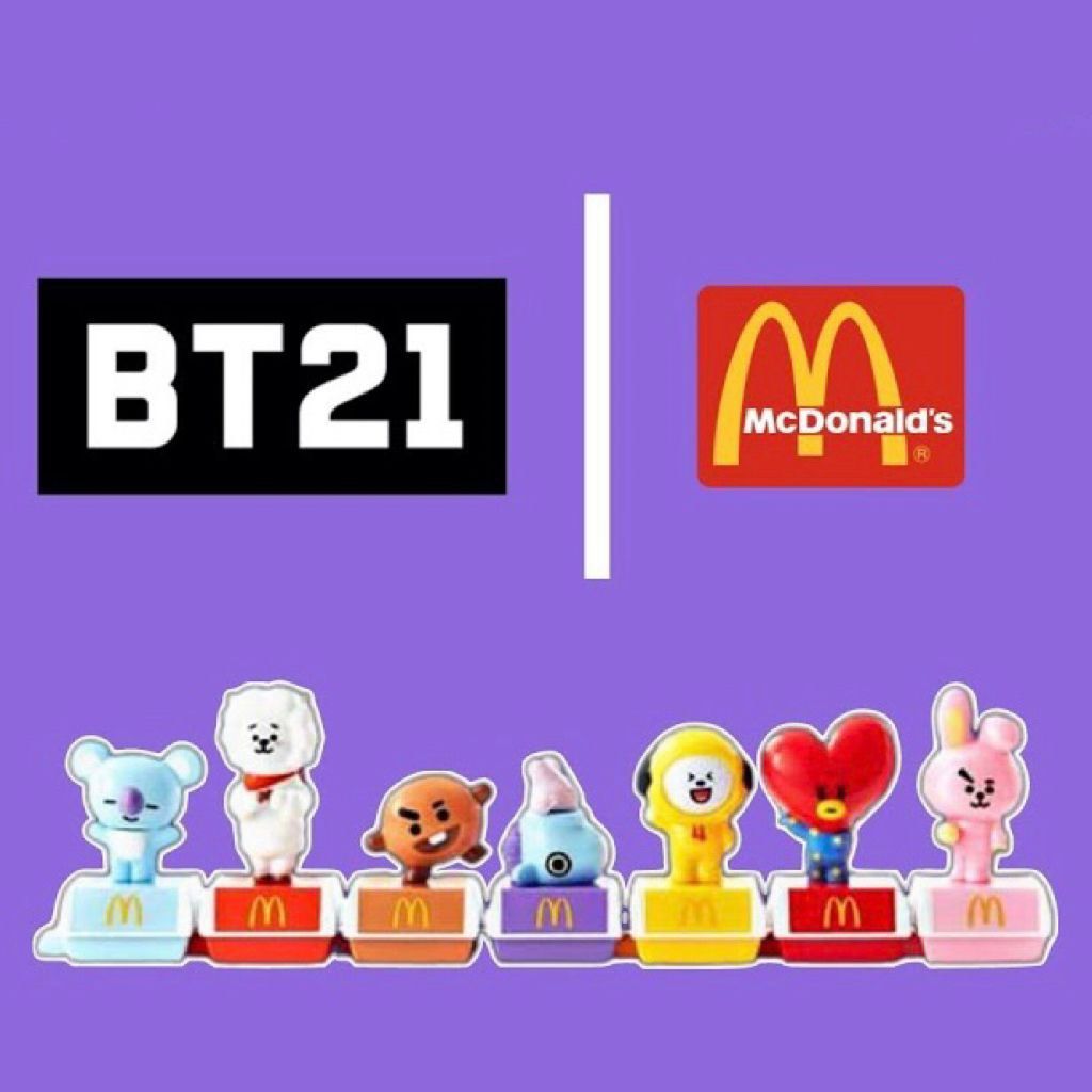 LAST BT21 x MCDONALDS READY STOCK, Hobbies & Toys, Memorabilia ...
