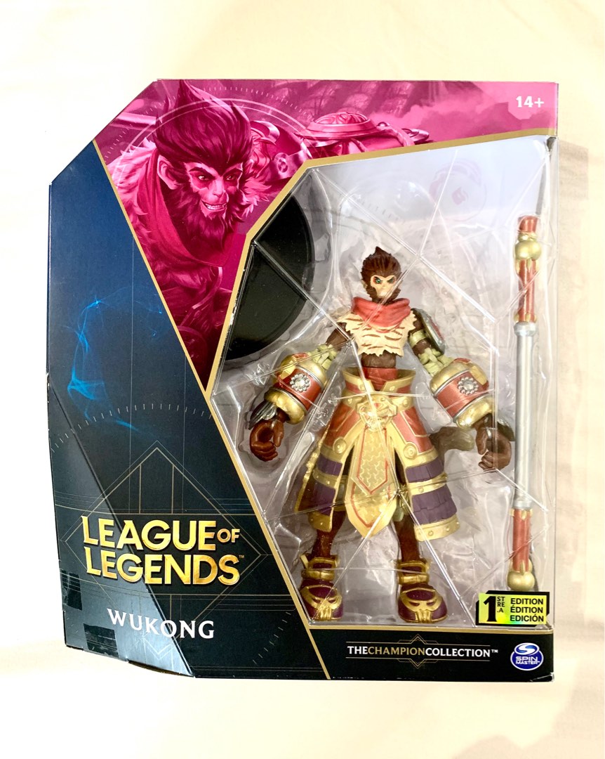 League of Legends WUKONG 1:12 Action Figure. Spin masters, Hobbies ...