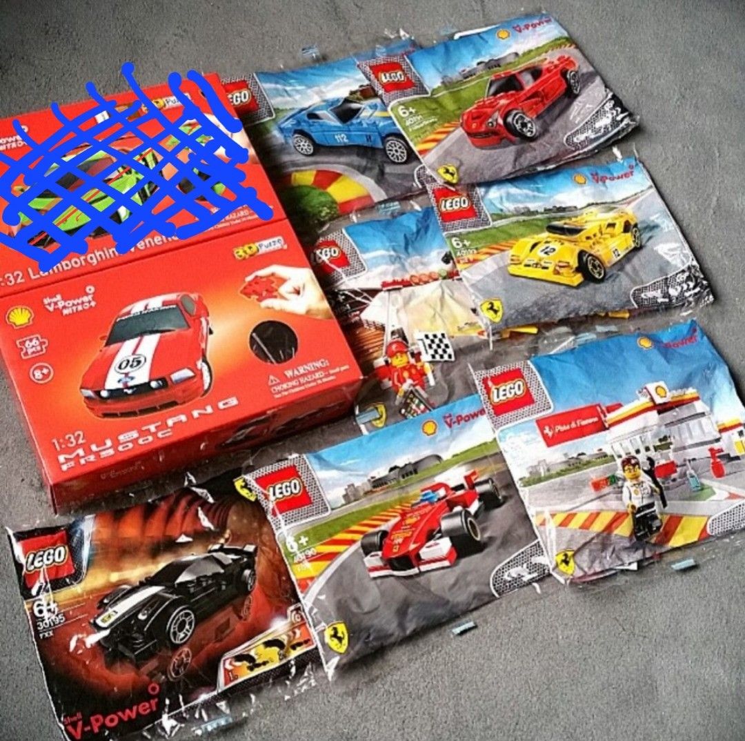 Lego Shell V-power Car Set Bundle, Hobbies & Toys, Toys & Games on ...
