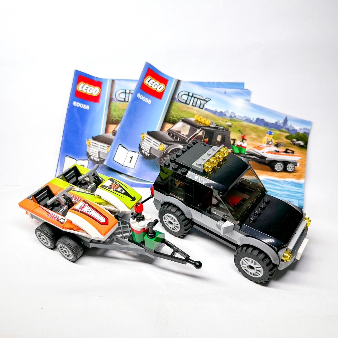 Lego SUV with Watercraft 60058 on Carousell