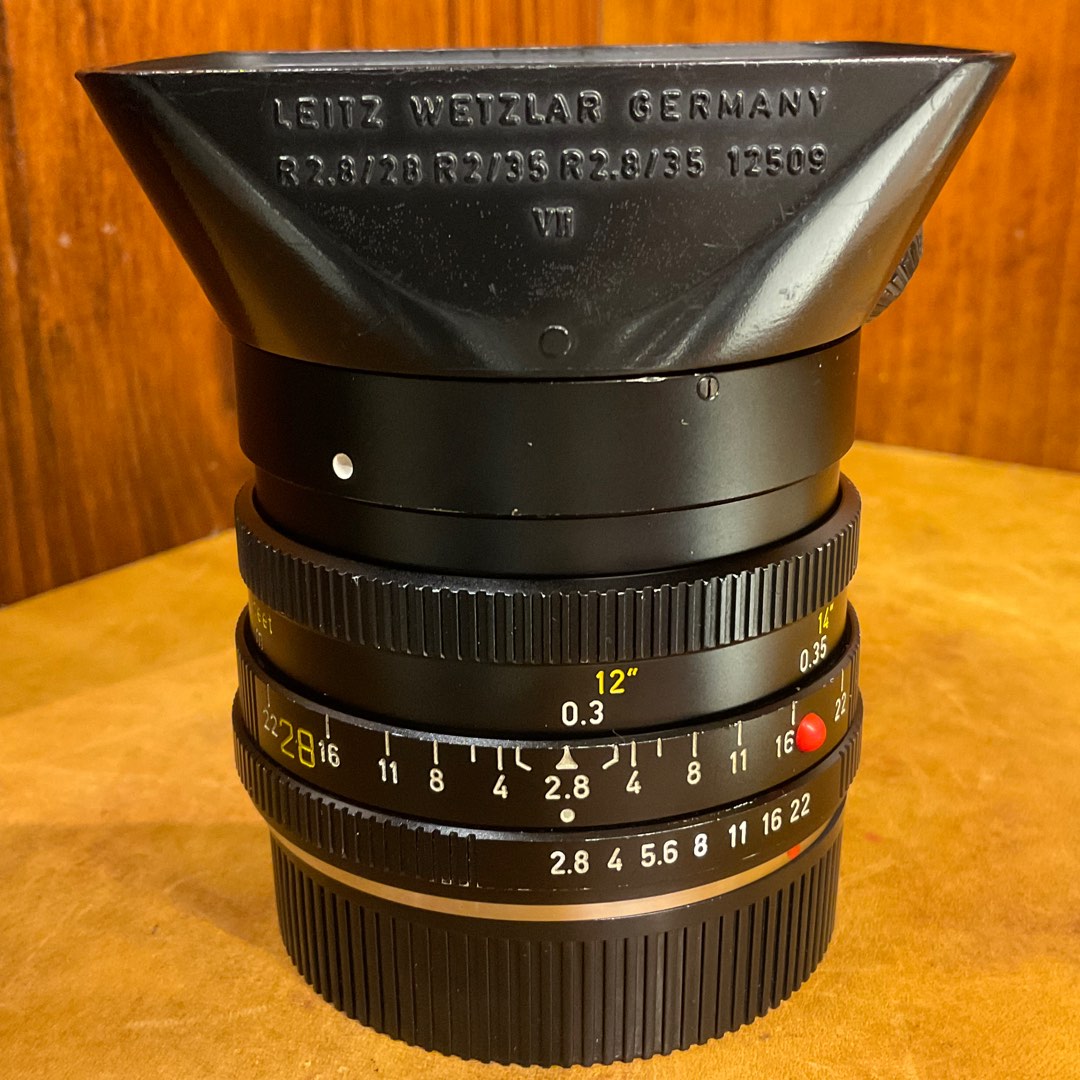 Leica R 28F2.8 (2962379), Photography, Lens & Kits on Carousell