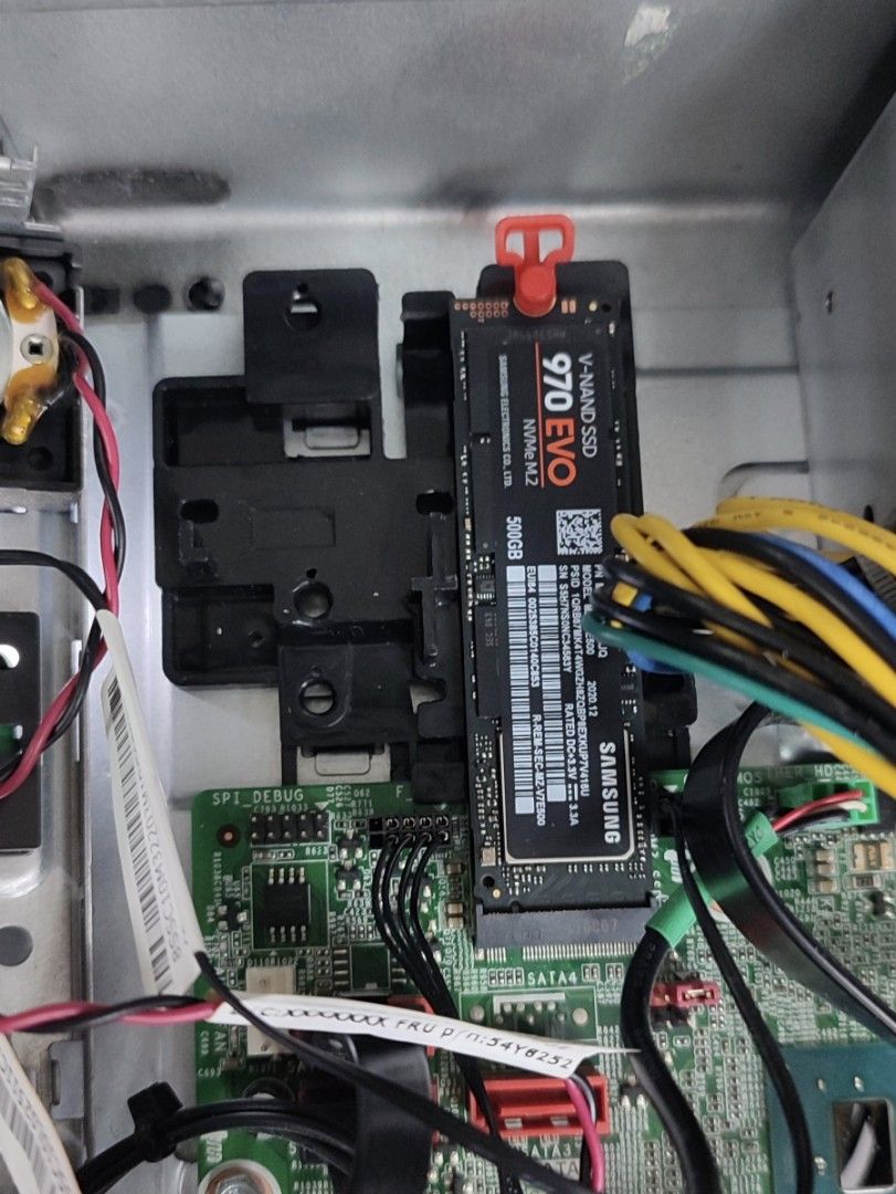 Lenovo ThinkCentre M.2 SSD Bracket Kit (4XF0P01011), 電腦＆科技, 電腦周邊及配件, 電腦 ...