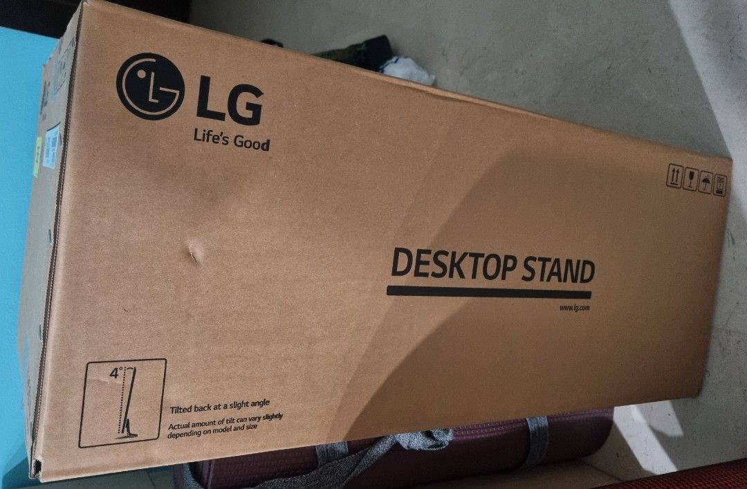 LG65G2 OLED TV stand (brand new), TV & Home Appliances, TV ...