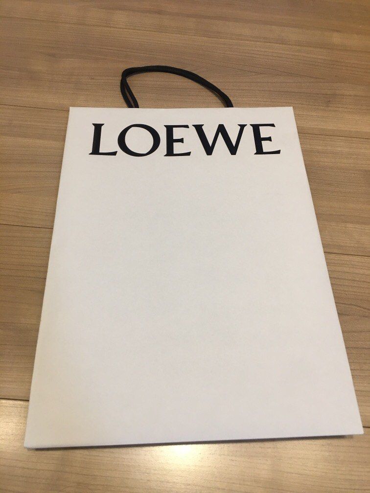 Loewe paper bag, Everything Else on Carousell