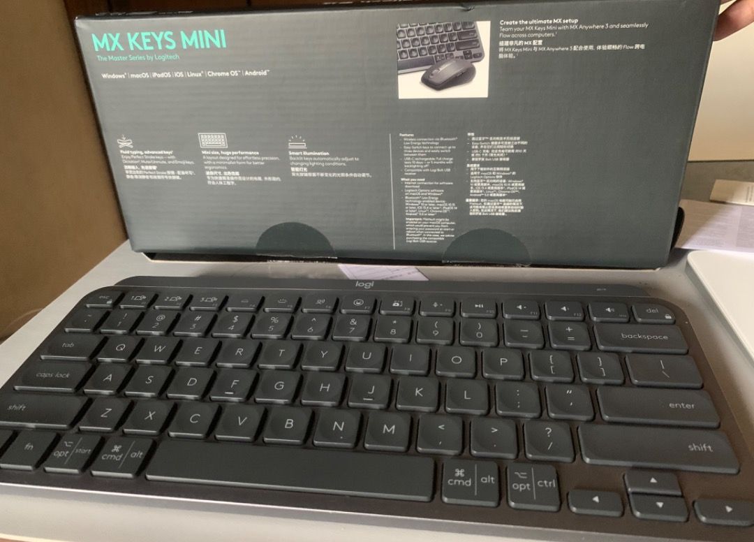 Logitech Mx Keys Mini, Computers & Tech, Parts & Accessories, Computer ...