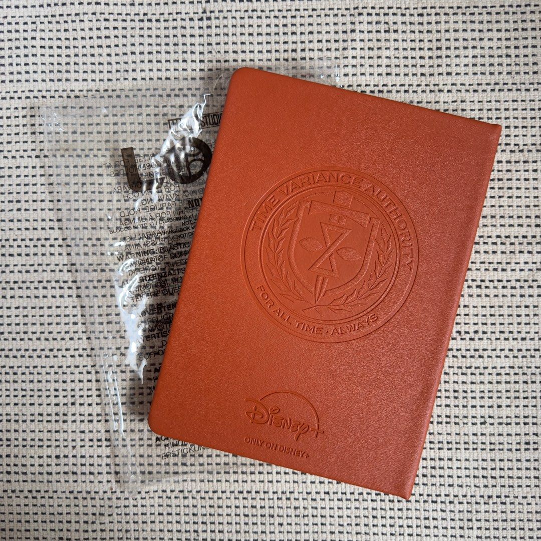 Loki Marvel Studios TVA Notebook (from disney +) with Captain Marvel ...