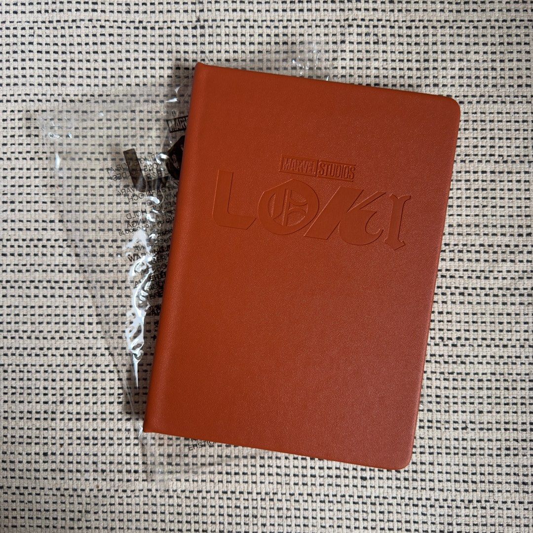 Loki Marvel Studios TVA Notebook (from disney +) with Captain Marvel ...