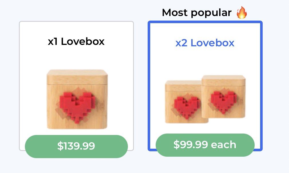 Lovebox (Spinning Heart Message Box for LDR) on Carousell